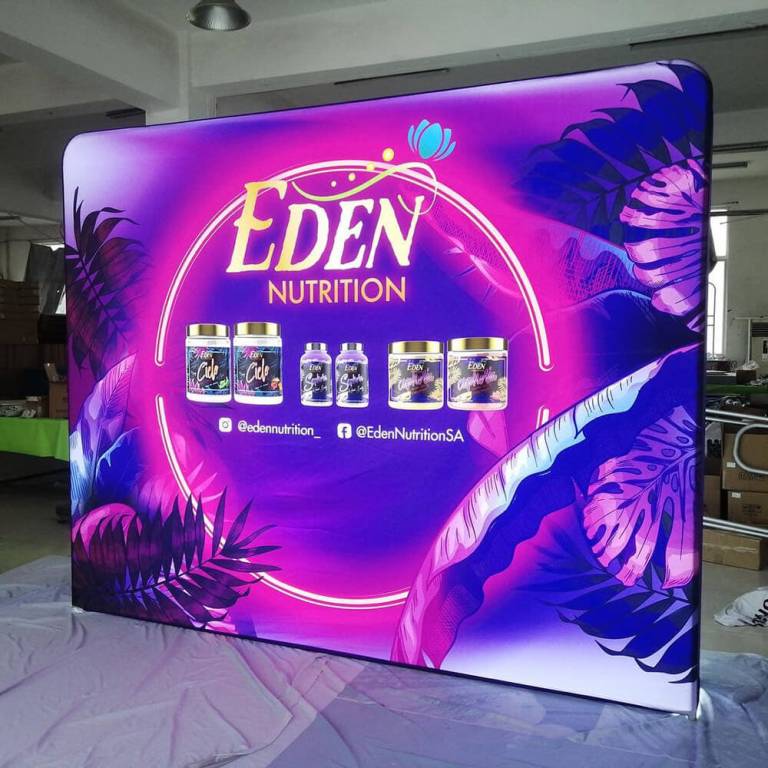 Backlit Displays | Custom Made Trade Show Booths