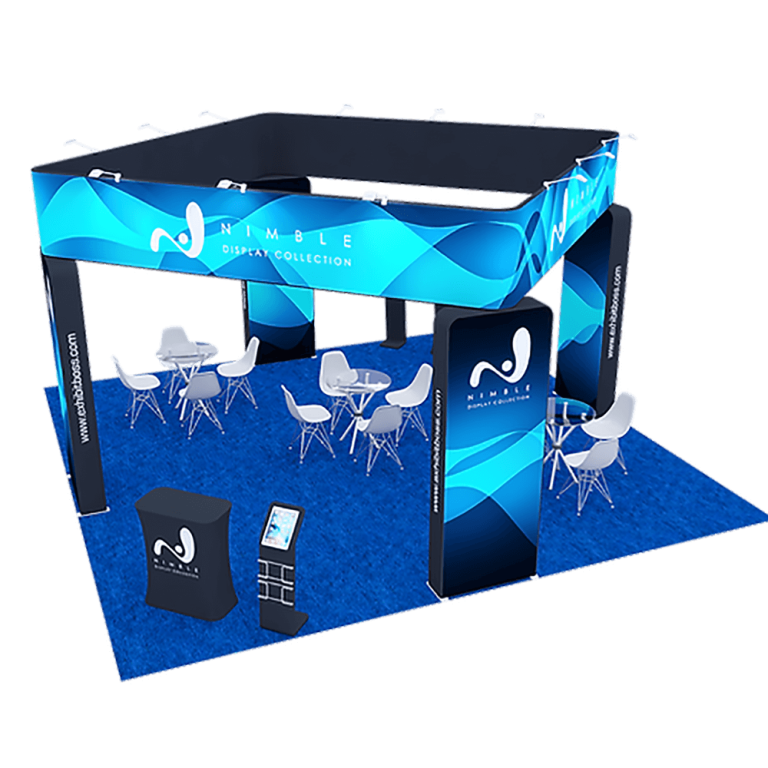 Island Trade Show Booths - Custom Made Trade Show Booths