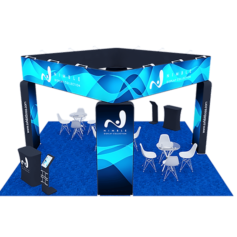 Island Trade Show Booths - Custom Made Trade Show Booths