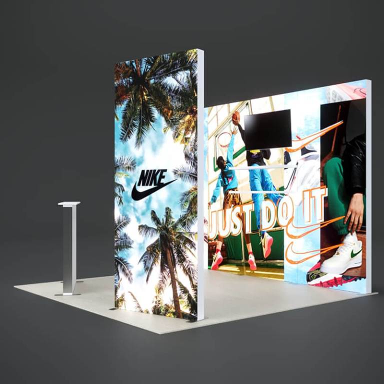 Backlit Displays - Custom Made Trade Show Booths