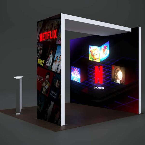 Backlit Displays - Custom Made Trade Show Booths