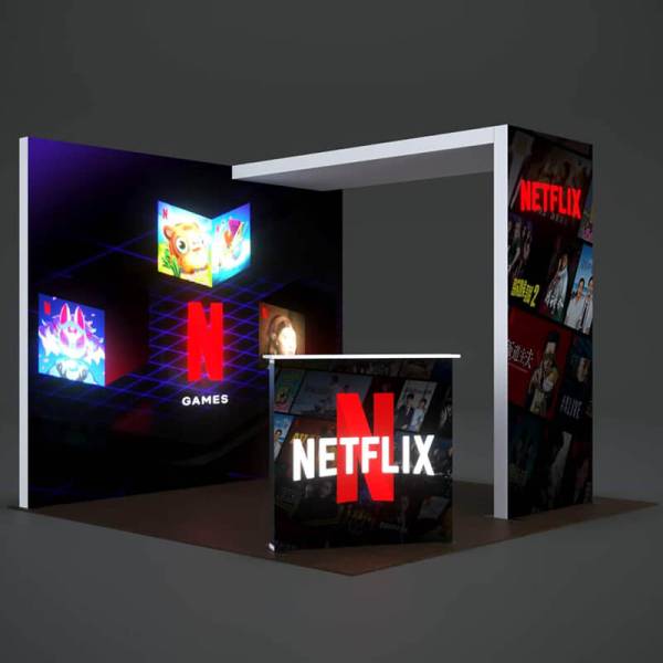 Backlit Displays - Custom Made Trade Show Booths