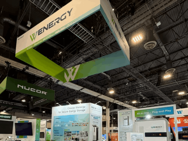 Trade Show Hanging Signs - Custom Made Trade Show Booths